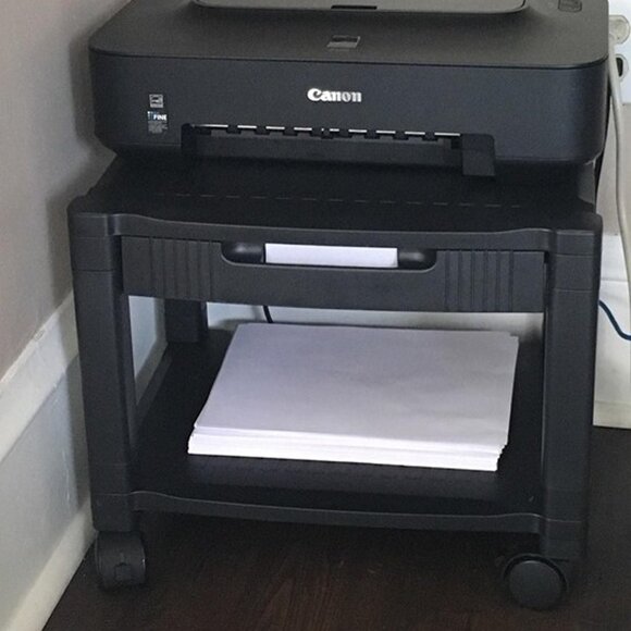 Storage & Organization | New Printer Stand With Cable Management And ...